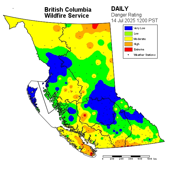 大温本周迎来最热一天！高温持续9天！ - 生活新闻 - 温哥华天空 - Vansky